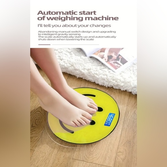 Zenana Outfitters | Other | New Smiley Face Digital Lcd Hd Weight Scale ...